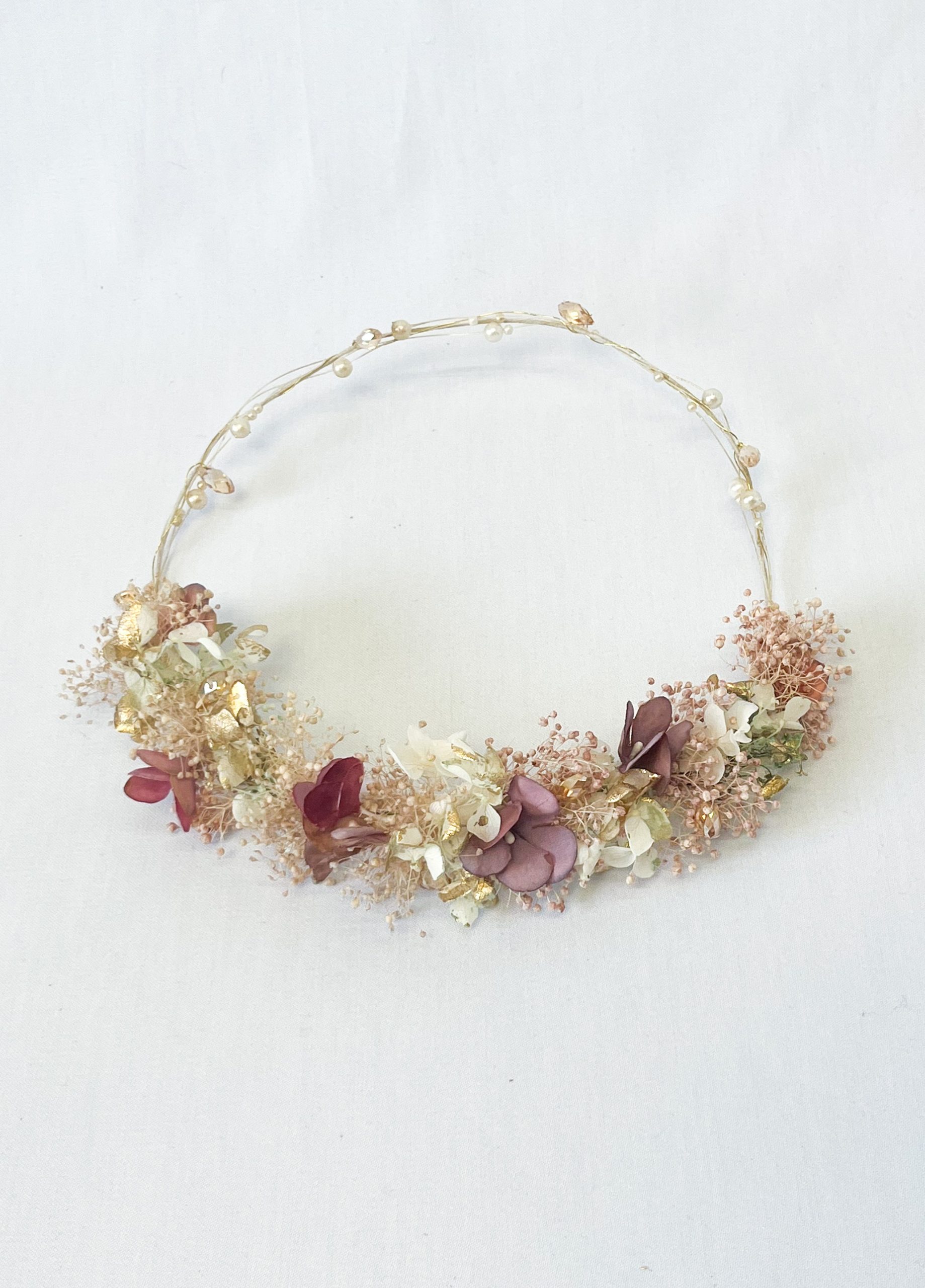 Corona Flores y Perlitas - Silvia Gil Selección